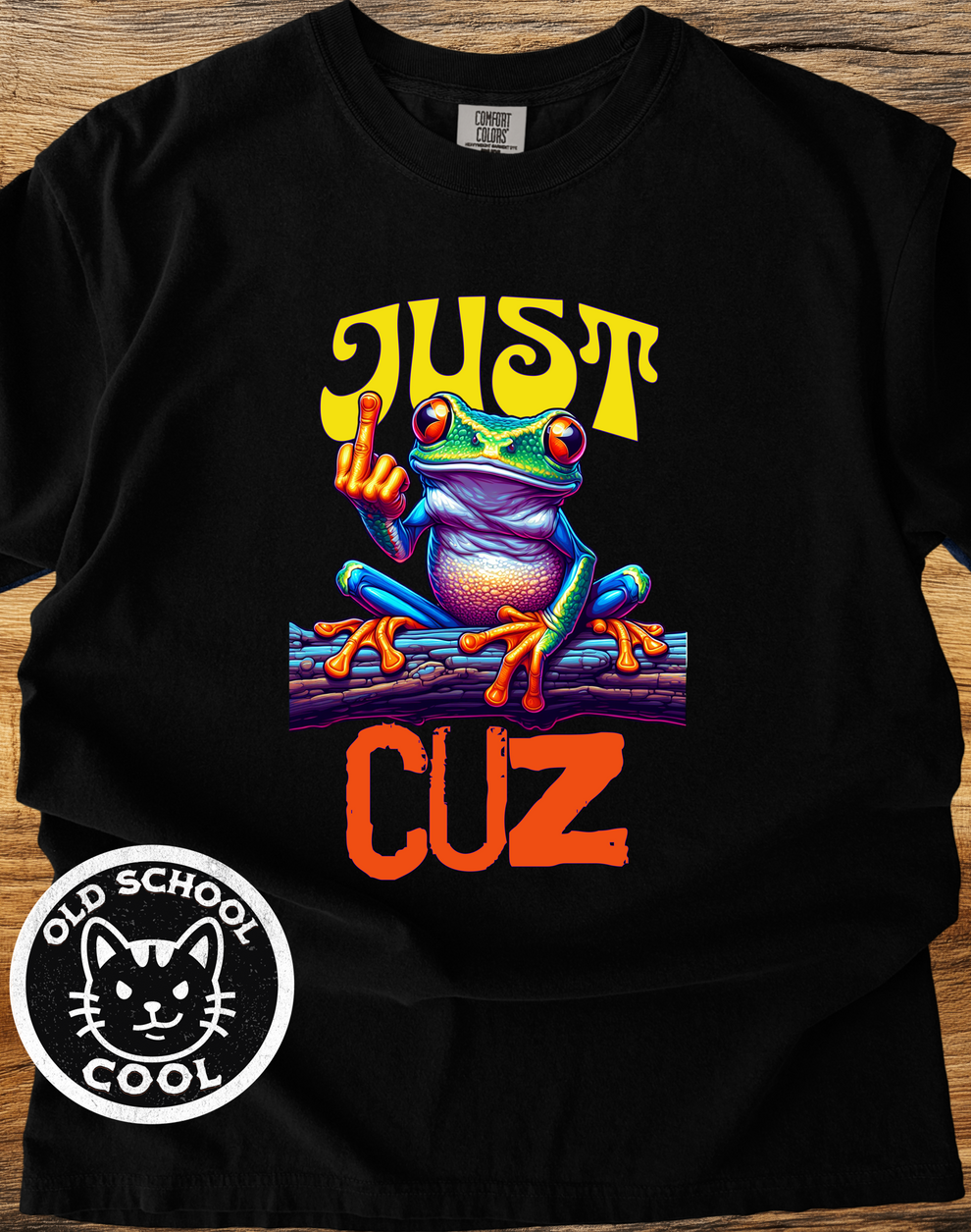 Finger Flipping Tree Frog T-Shirt – Old School Cool