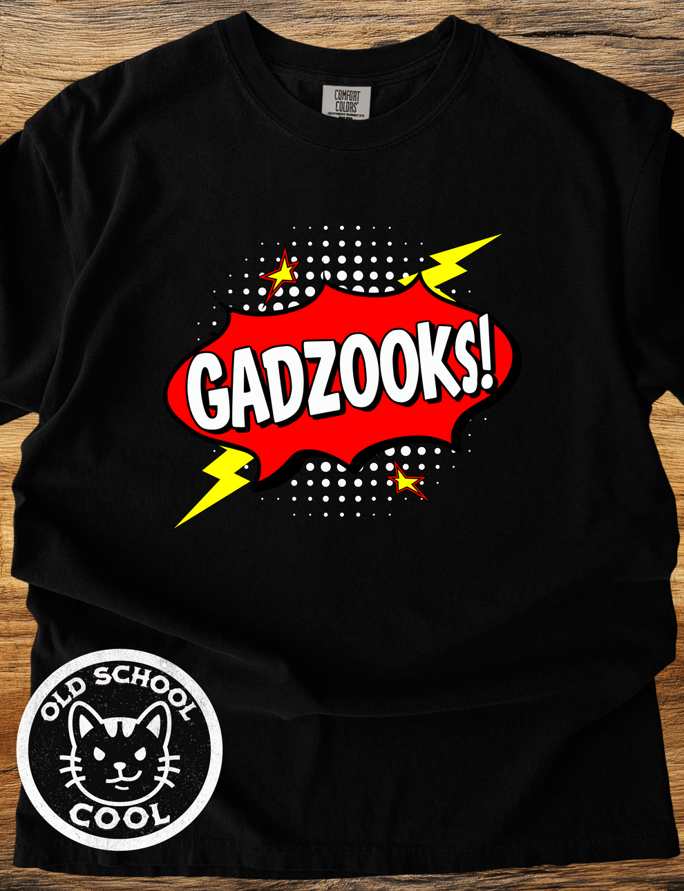 Gadzooks Comic Bubble T-shirt – Old School Cool