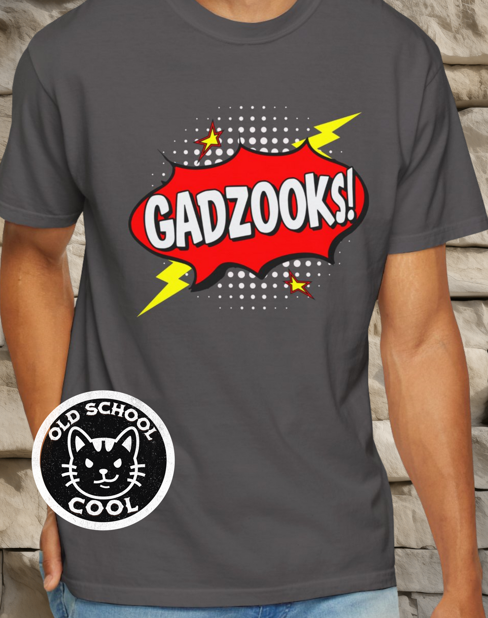Gadzooks Comic Bubble T-shirt – Old School Cool