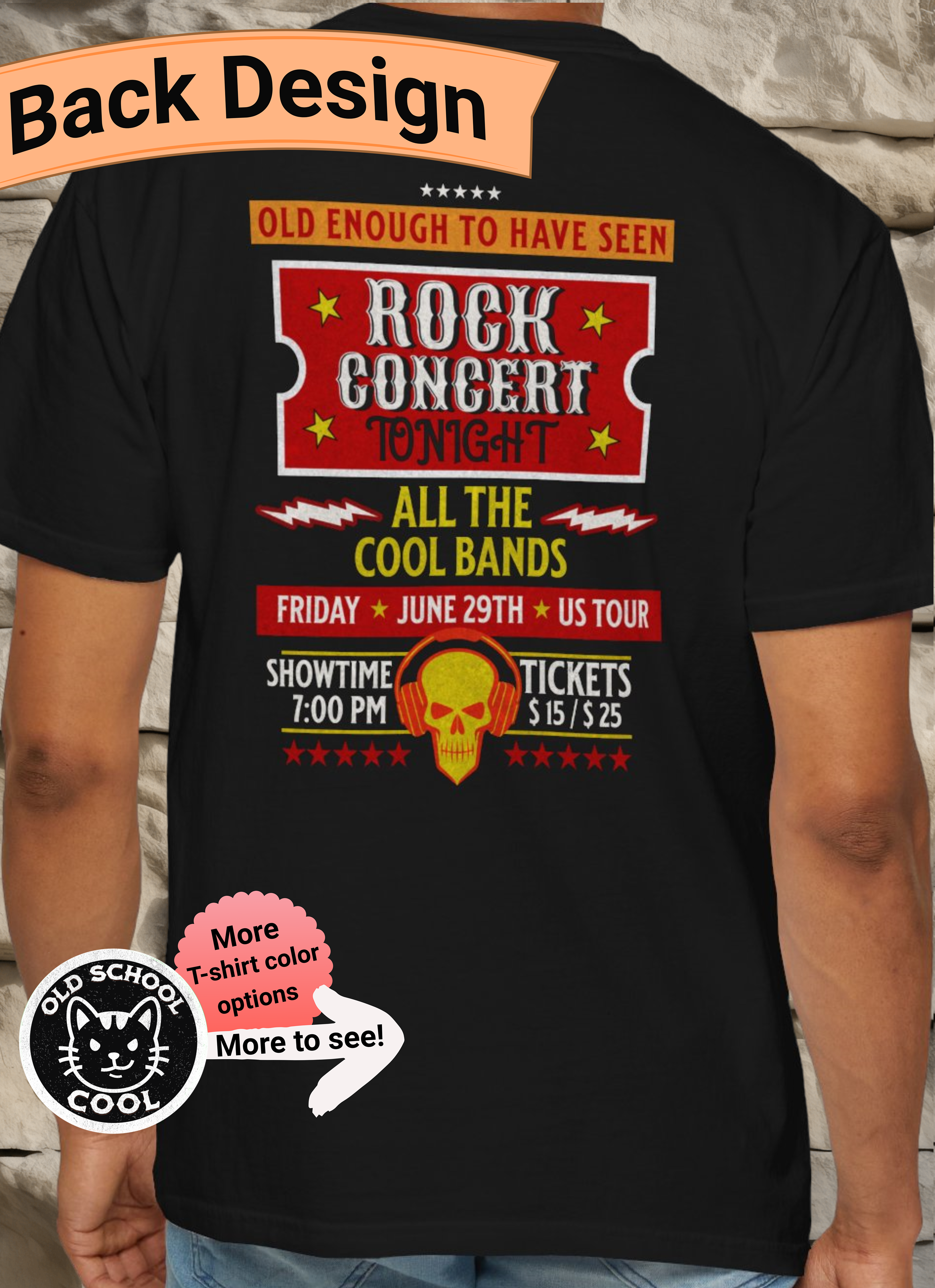 Rock Concert T-Shirt – Old School Cool